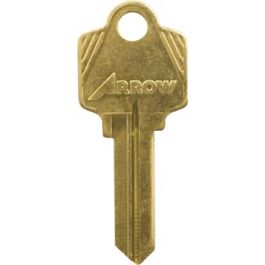 ARROW K5A (K2) BRASS KEY BLANK, 5 PIN | The Locksmith Store
