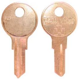 FORT LOCK K54G 5 DISC KEY BLANK F/FORT (K54G) | The Locksmith Store