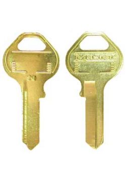 MASTER PADLOCK K81KMBOX KEY (1092VM) BLANK F/MASTER PADL -Marked "M ...