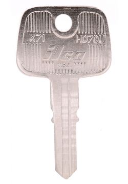 Kaba Ilco X71(HD70U-P) (HD70U) (HD55) (HON49)Honda Nickel Plated, Brass ...